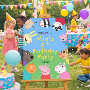 Kids' Birthday Signs & Invites – The Print & Party Studio